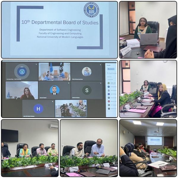 Department of Software Engineering | NUML