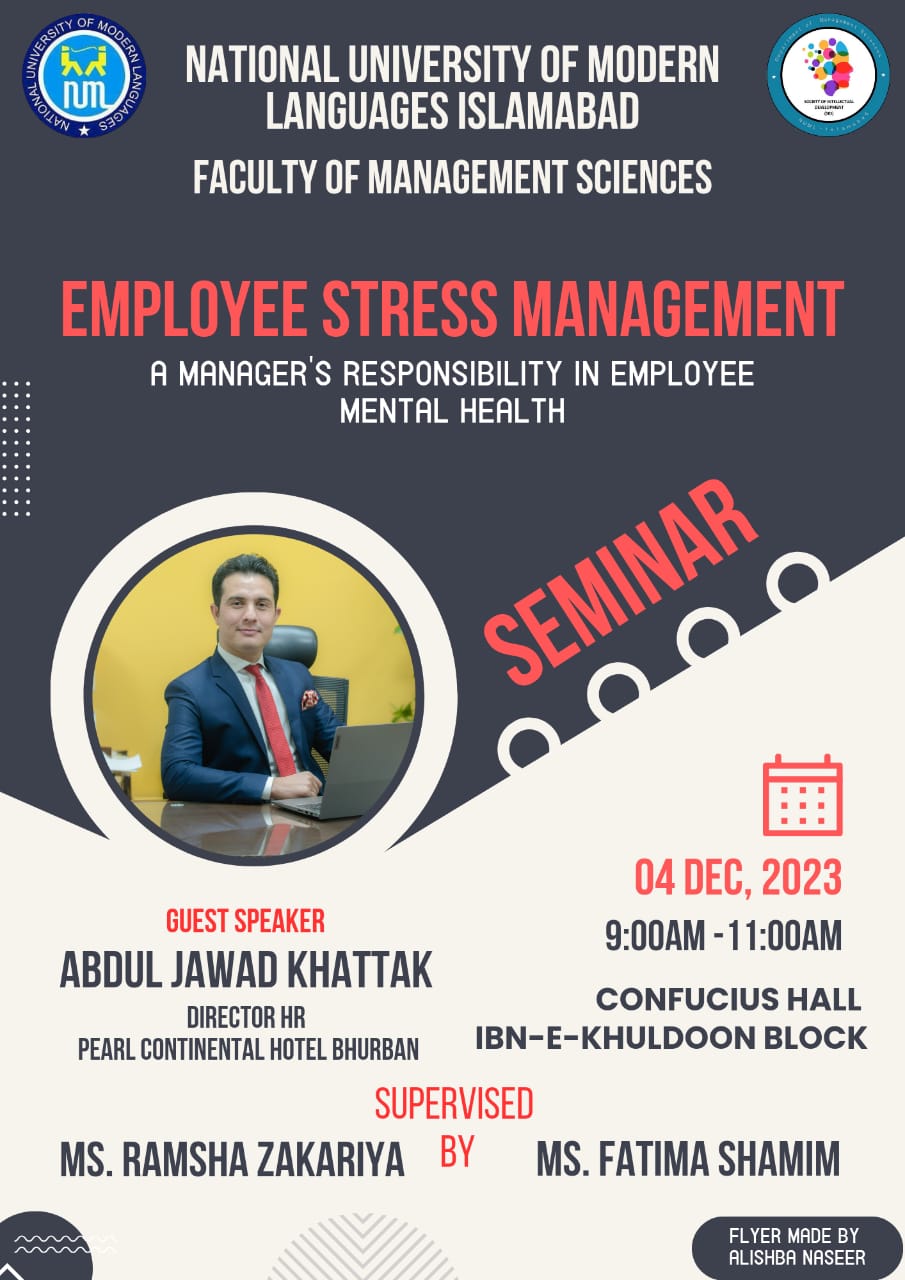 NUML UNIVERSITY | Department | NUML